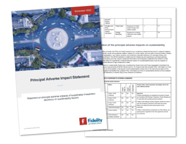 Sustainable Finance Disclosure Regulation